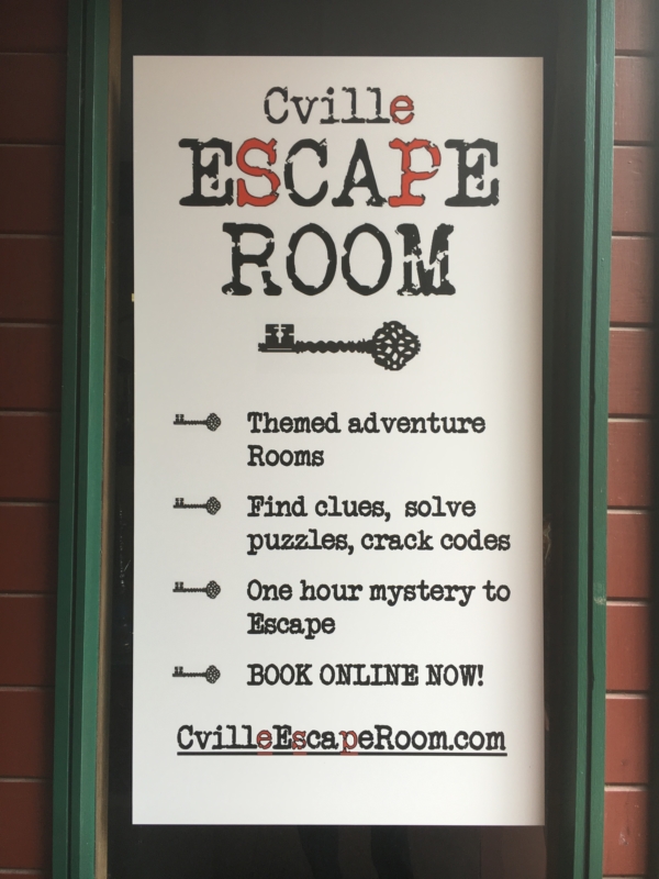 CVille Escape Room Grand Opening On The Downtown Mall! - I Love CVille