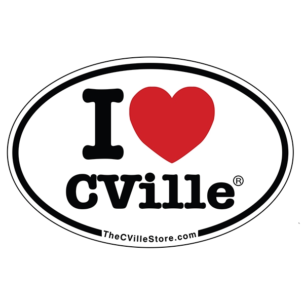 "I Love CVille" Sticker - I Love CVille